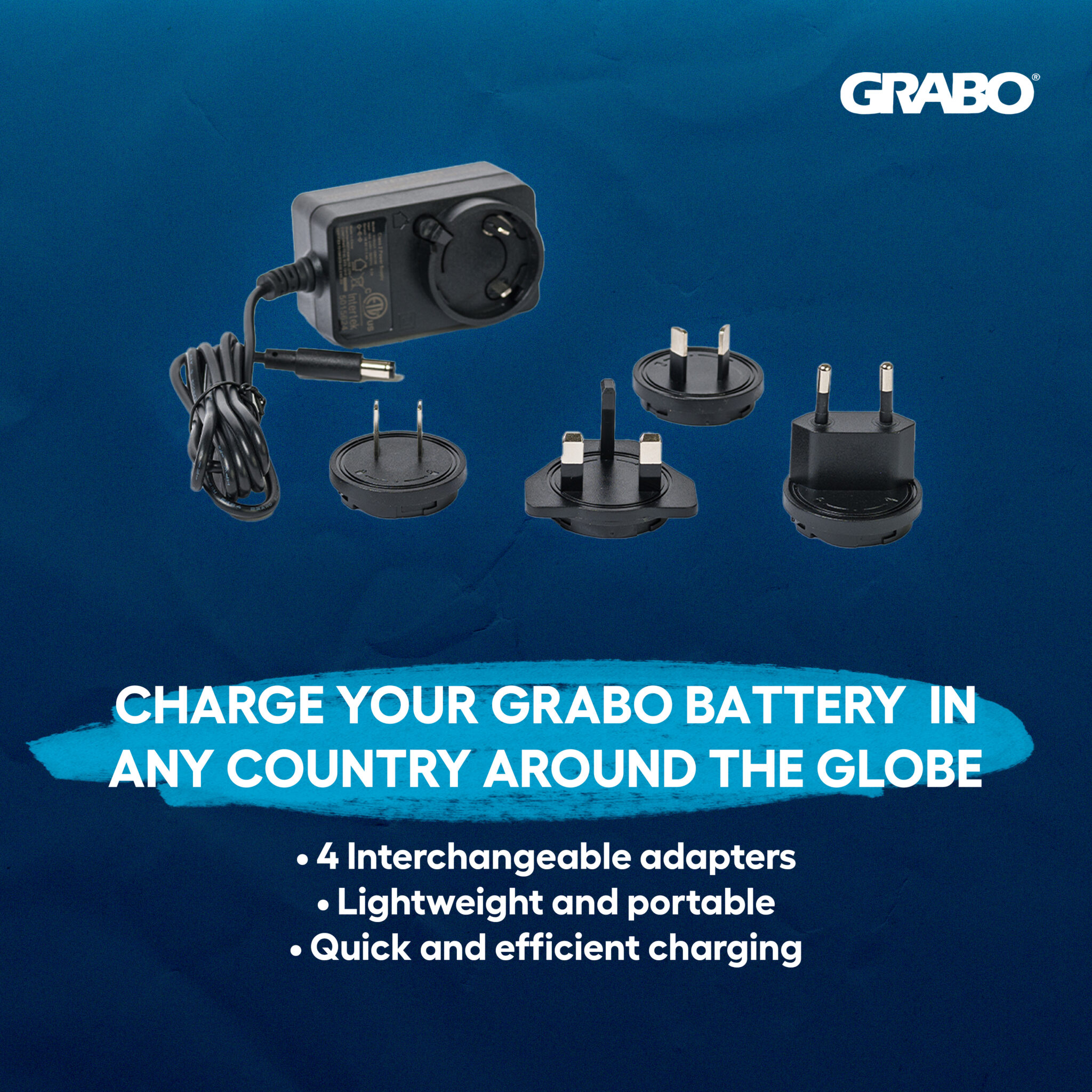 GRABO INTERNATIONAL CHARGER 14.8V - GRABO Factory Shop