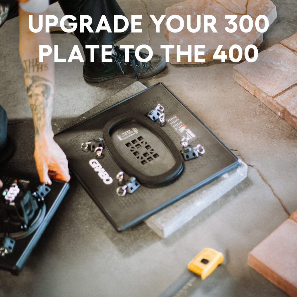 GRABO HIGH FLOW SUCTION PLATE 400 + FOAM SEAL 400 - GRABO Factory Shop